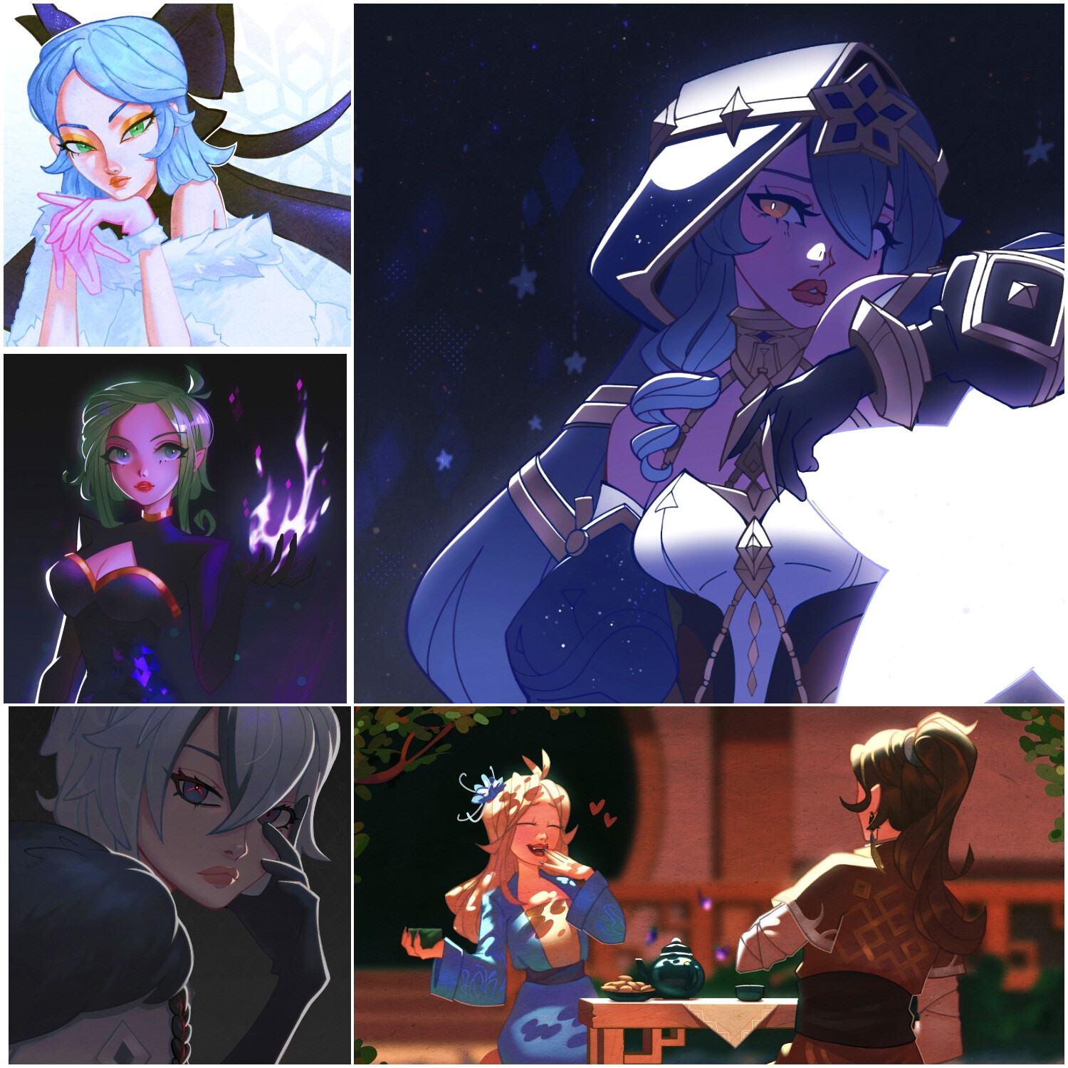 ArtStation - illustrations 2022