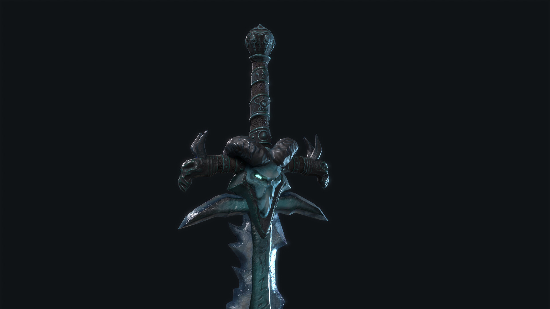 ArtStation - Frostmourne - sword of Arthas Menethil