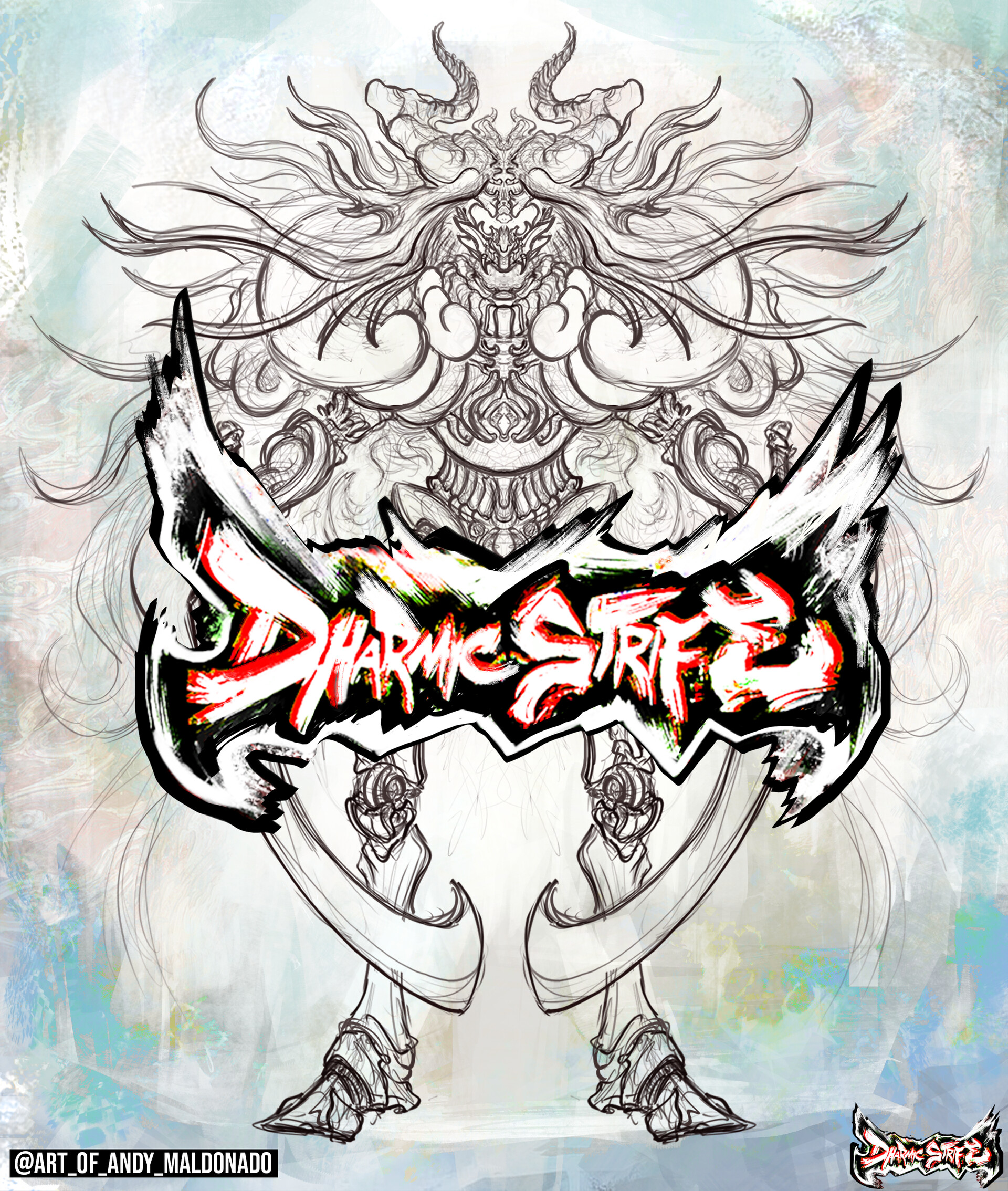 ArtStation - DHARMIC STRIFE :: Concept Art