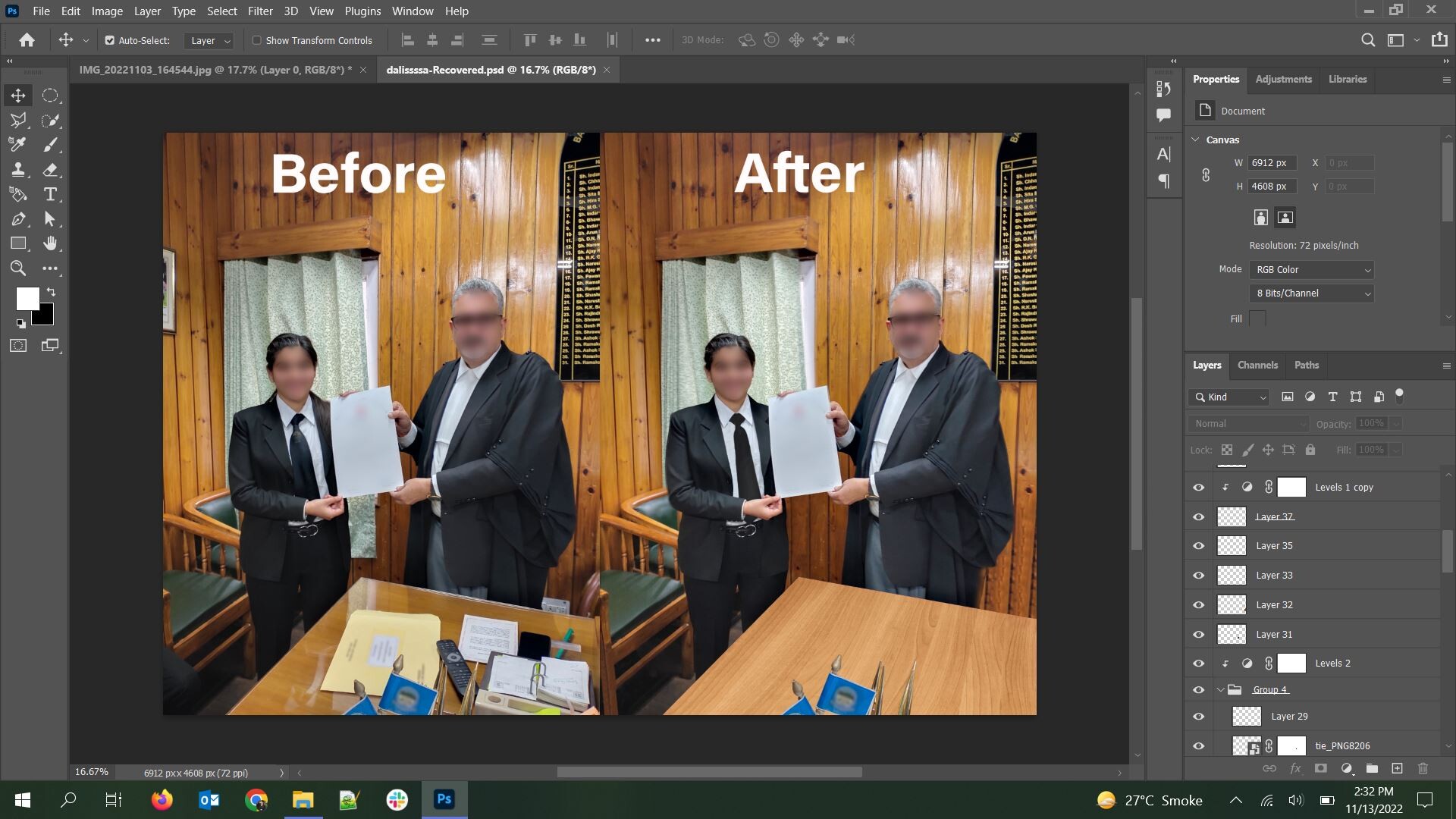 ArtStation - Photo Editing Before and After Photoshop