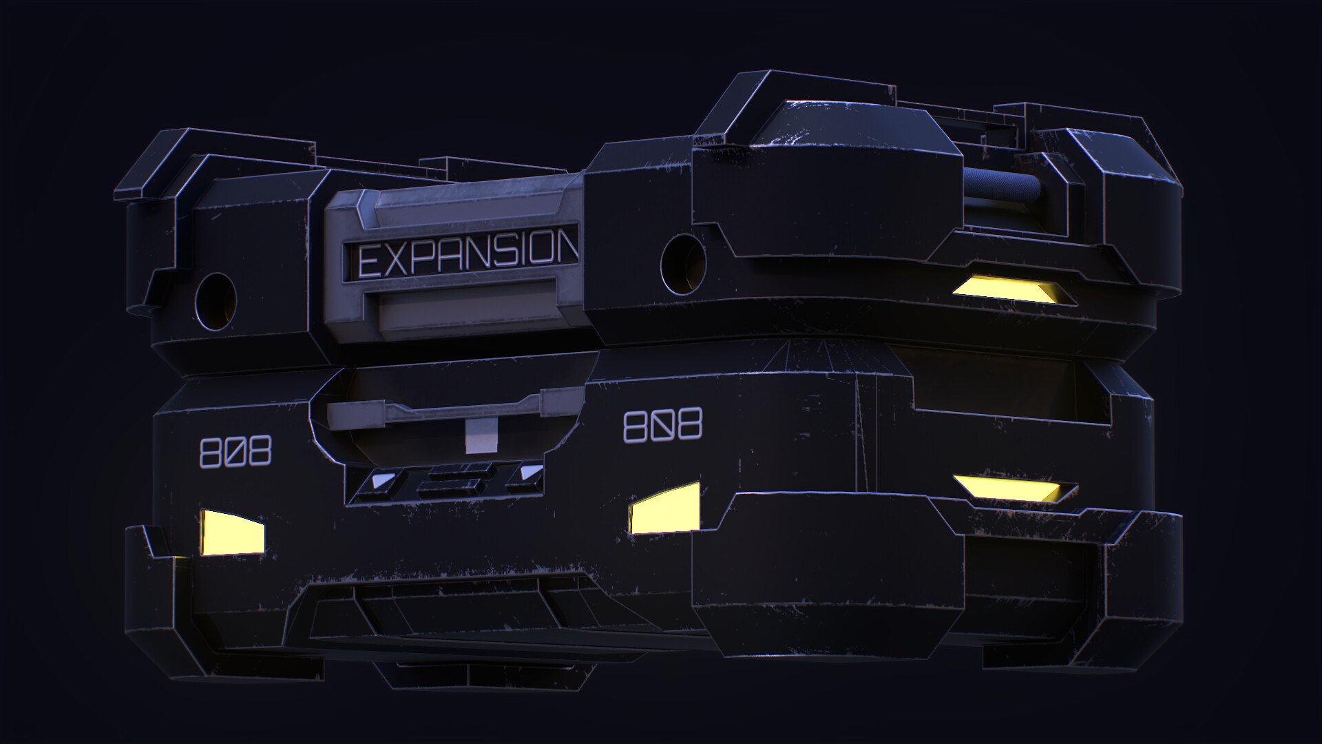 ArtStation - Sci-fi chest