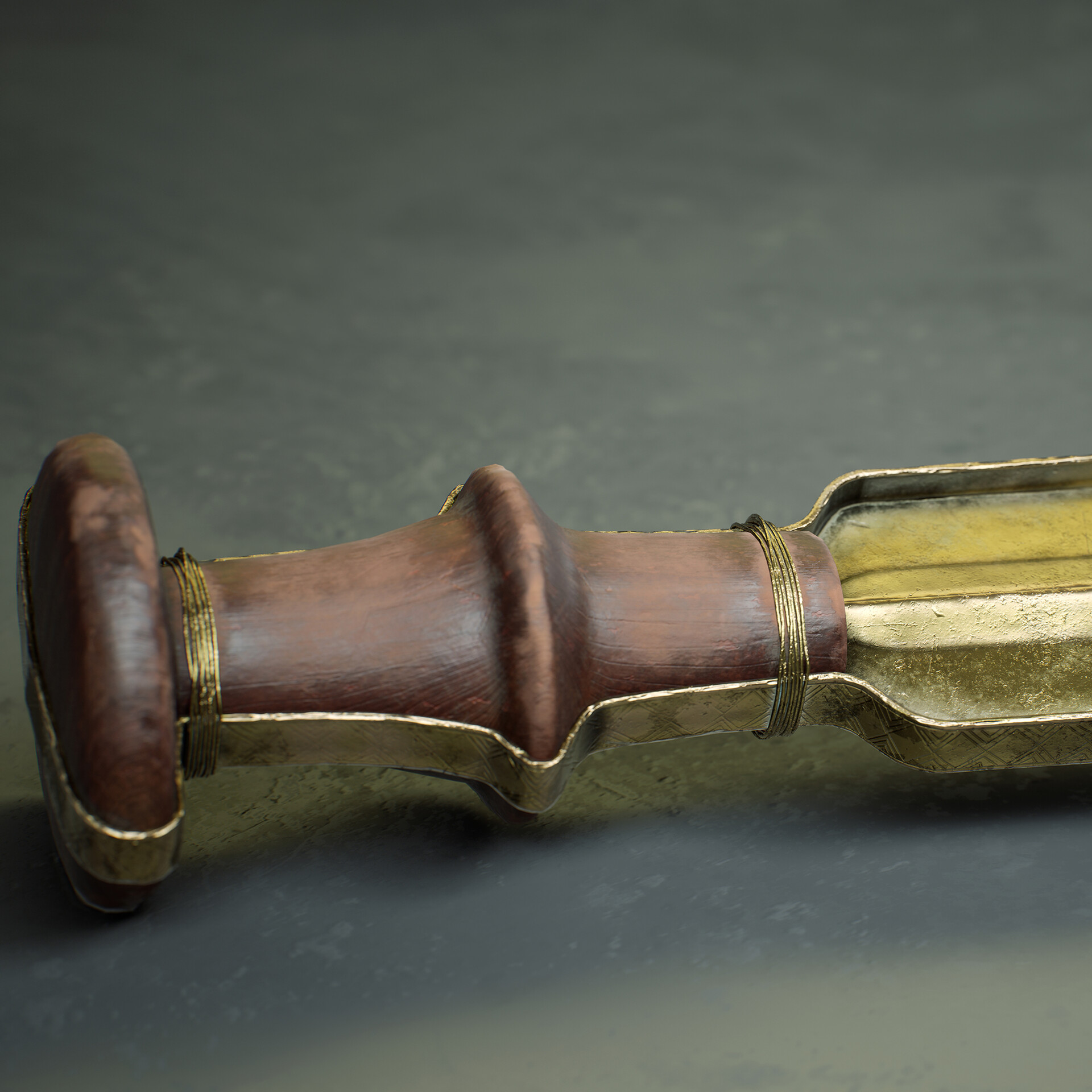 ArtStation - Ancient Bronze Sword