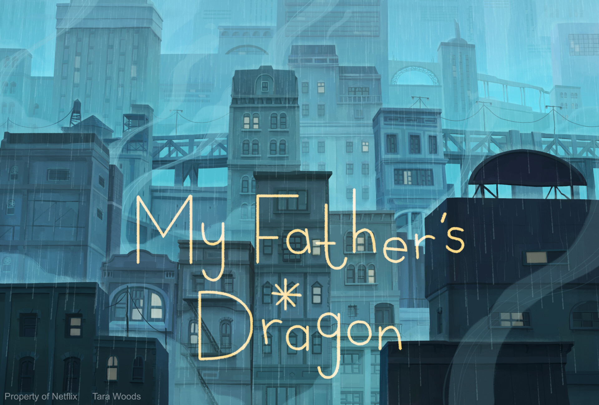 ArtStation - My Father's Dragon - Background Painting