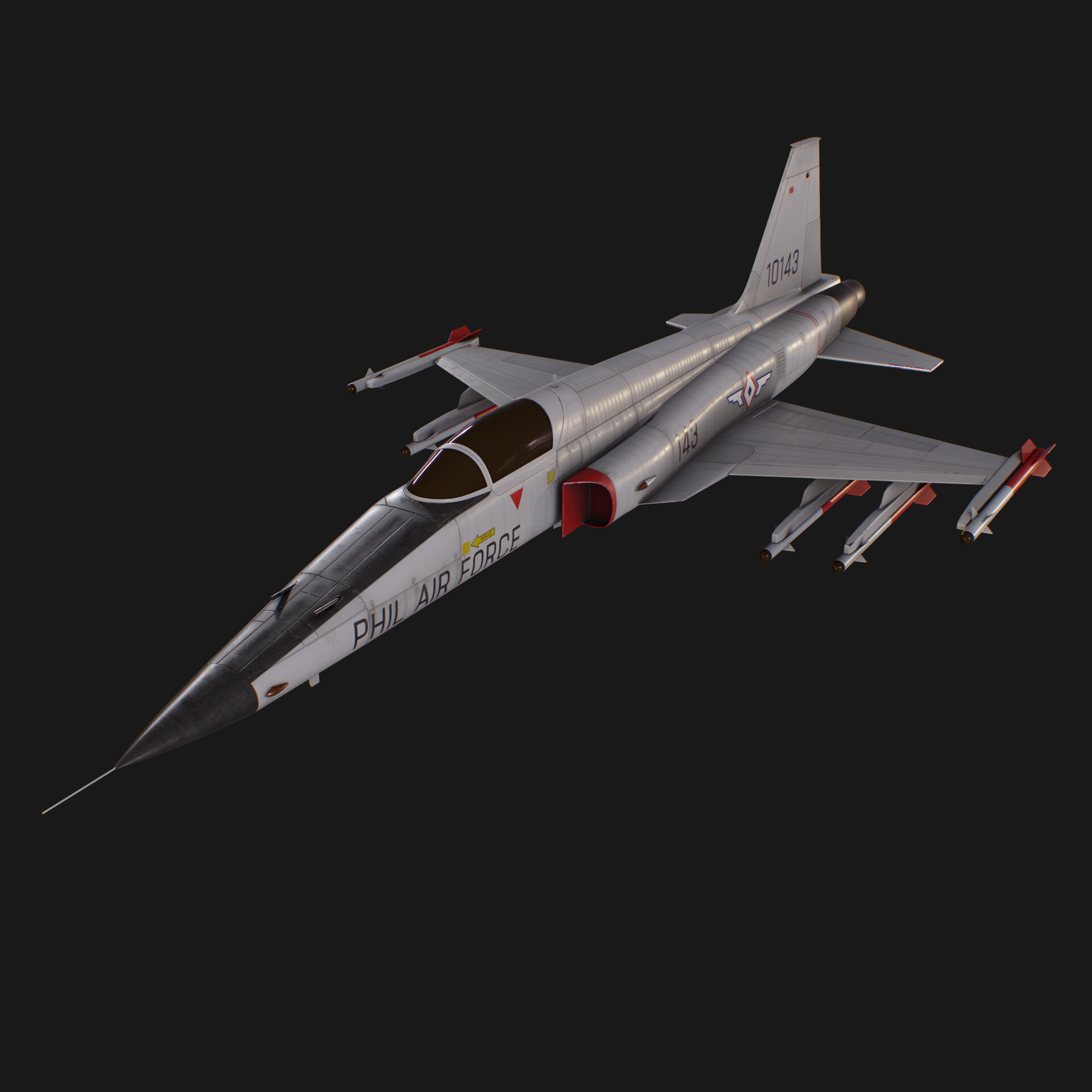 ArtStation - Northrop F-5