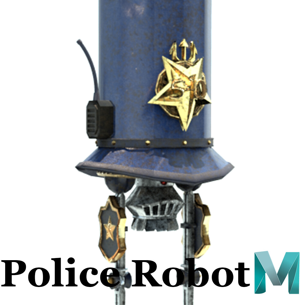ArtStation - Police Robot