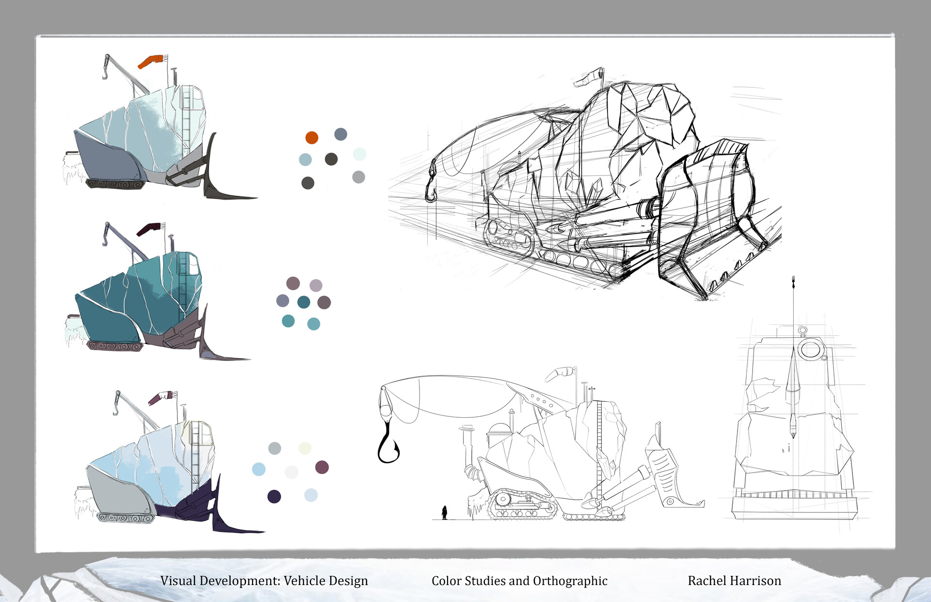 ArtStation - Snow Cruiser - An Ice Age Research Vehicle