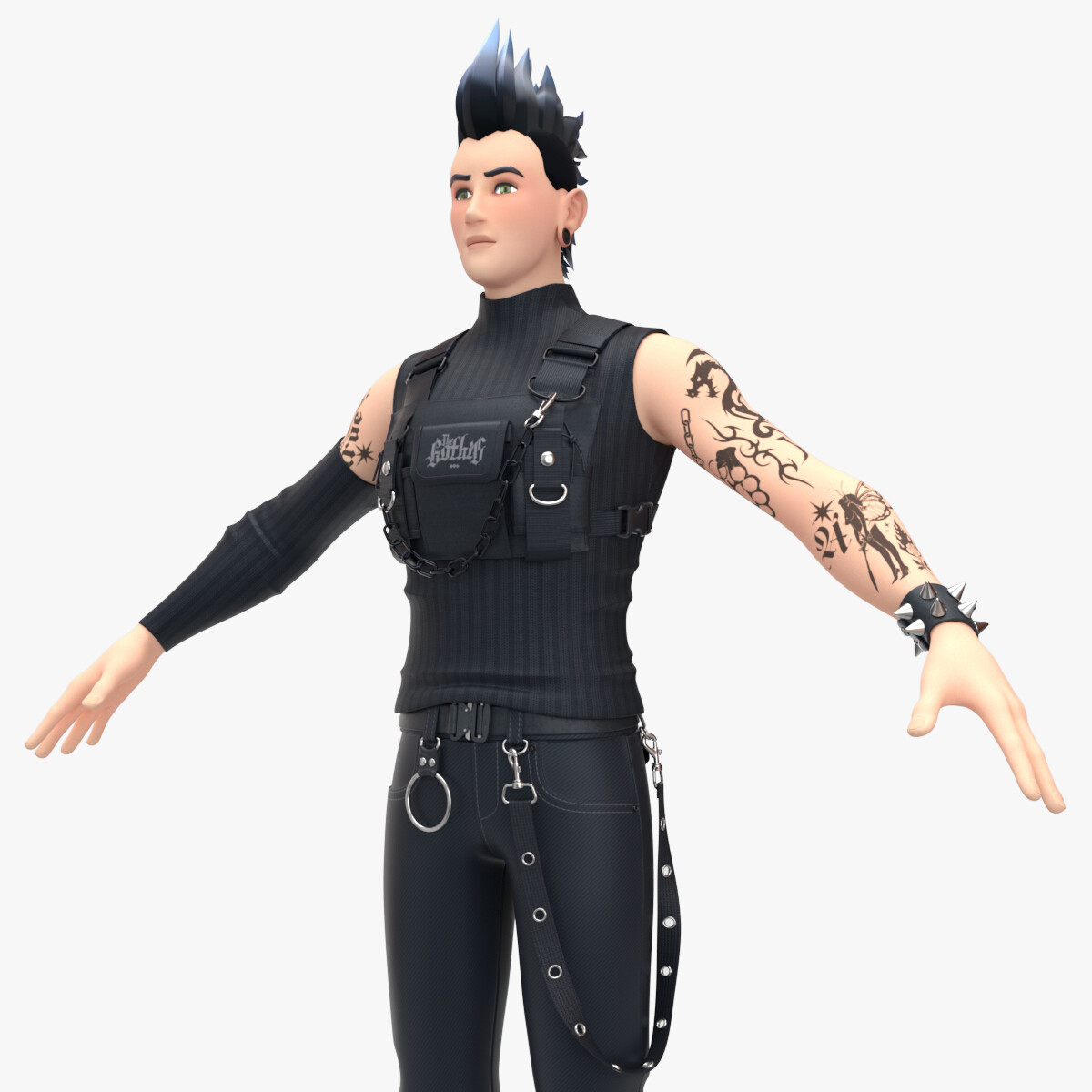 ArtStation - Punk guy