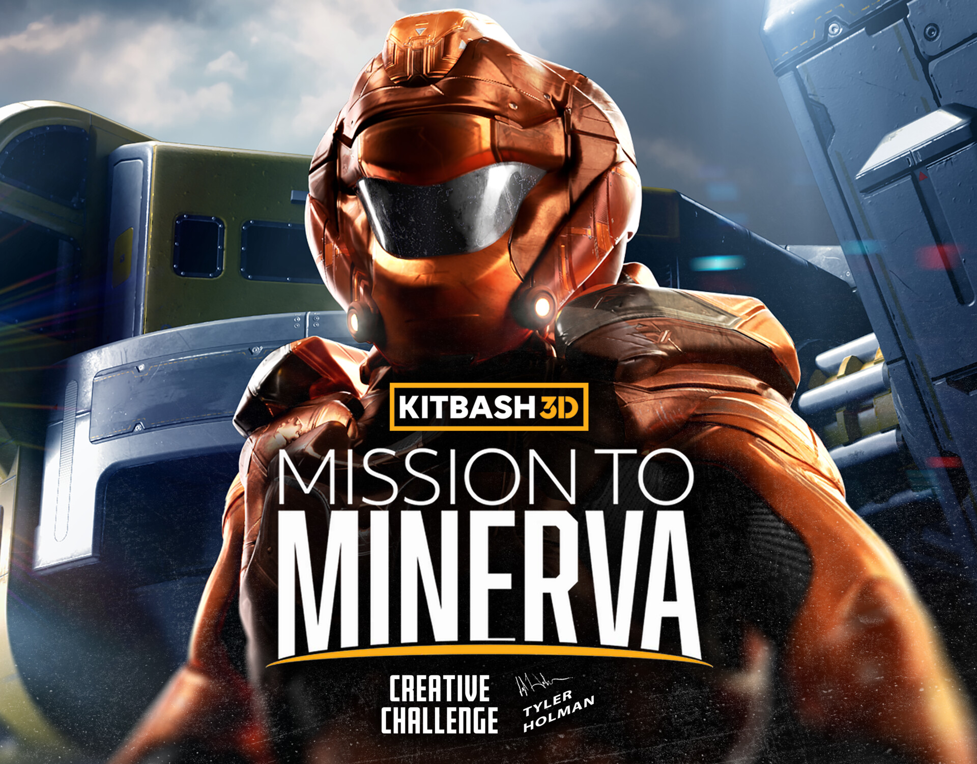 ArtStation - Mission To Minerva: A KitBash3D Creative Challenge