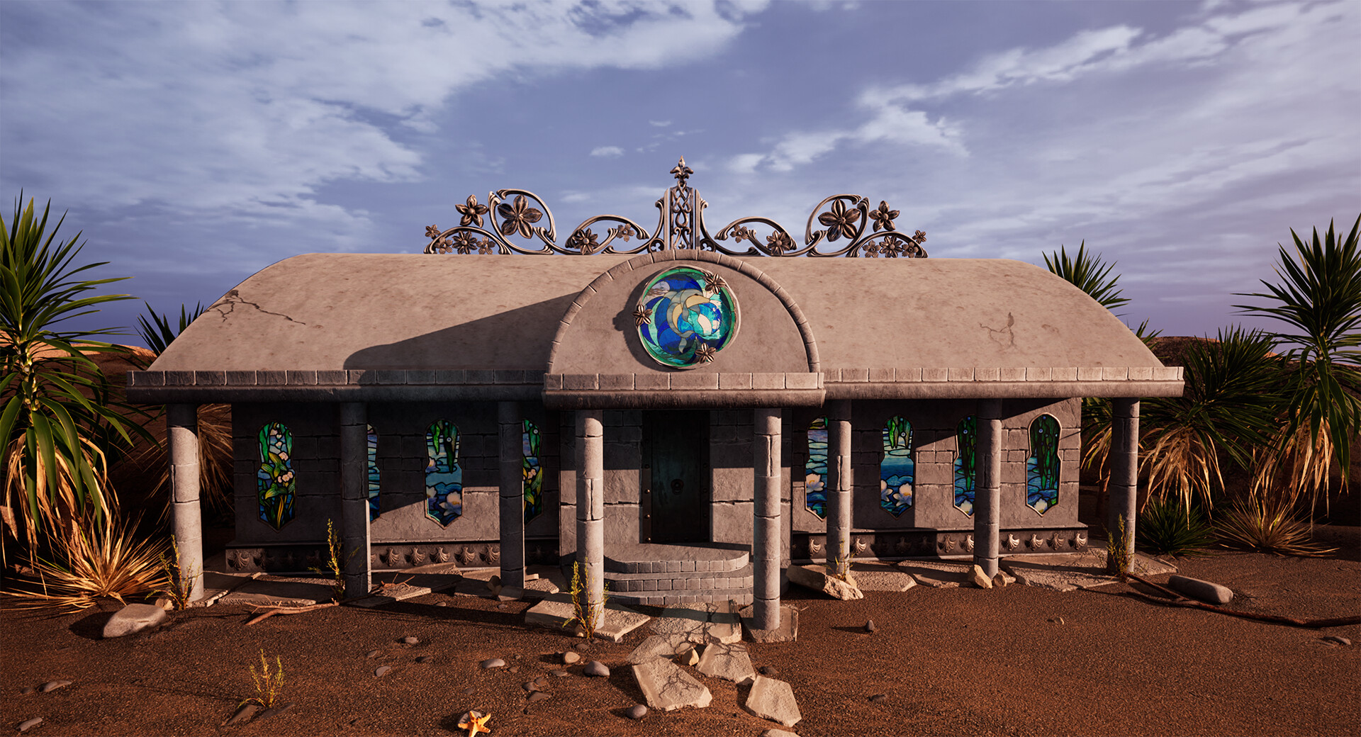 ArtStation - Cleric Temple - Modular/Trim