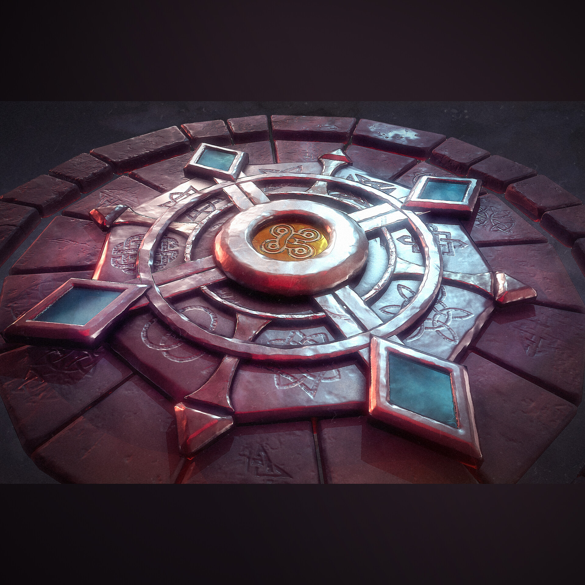 ArtStation - Magic Circle - Stylized 3D Model