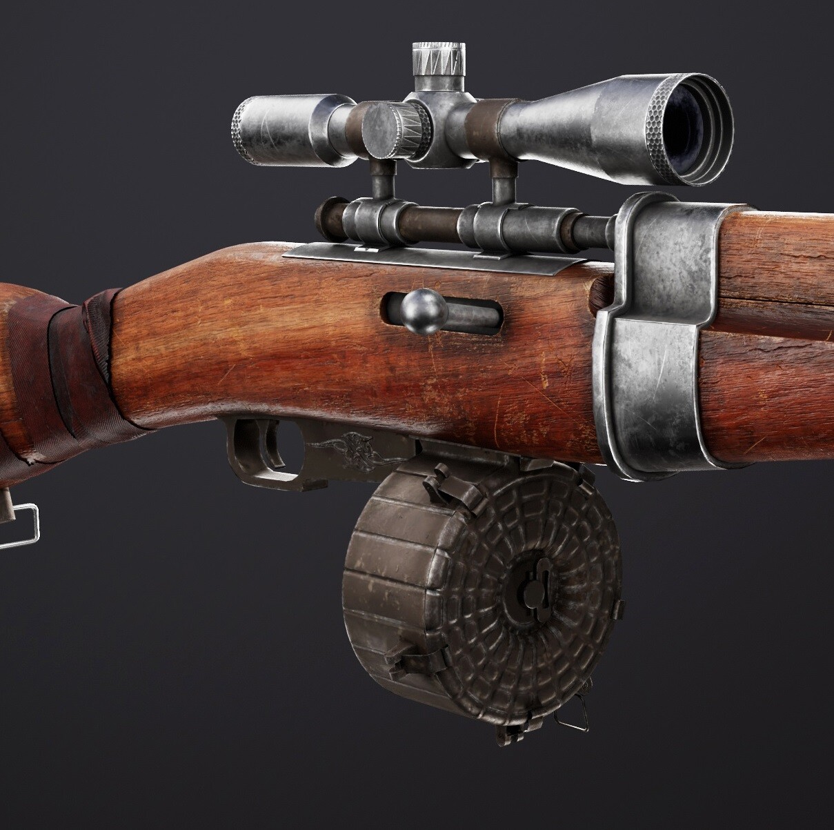 ArtStation - Rifle Gun