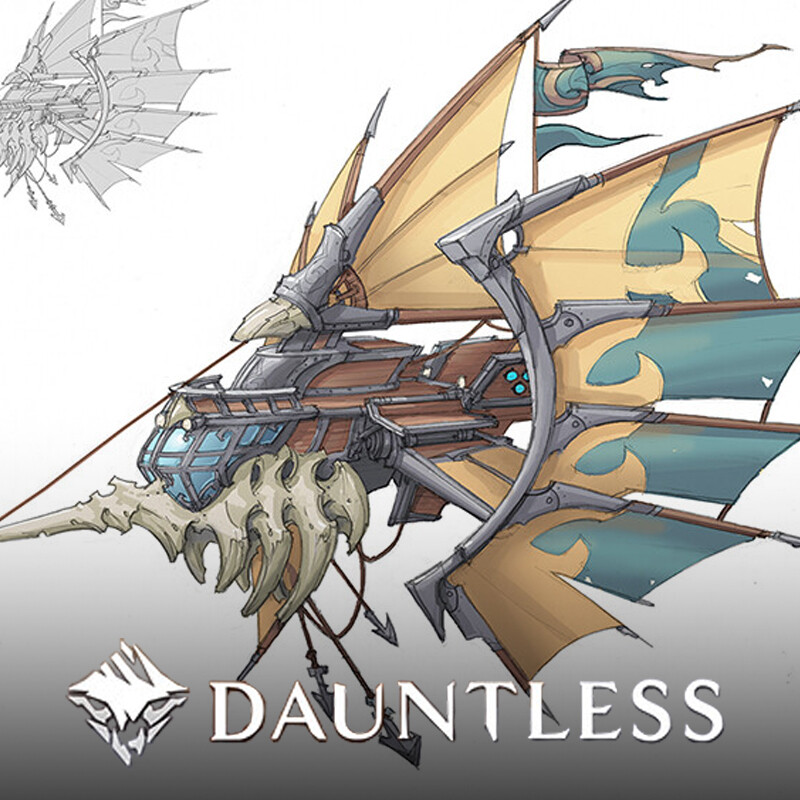 ArtStation - Dauntless: Airships Concept