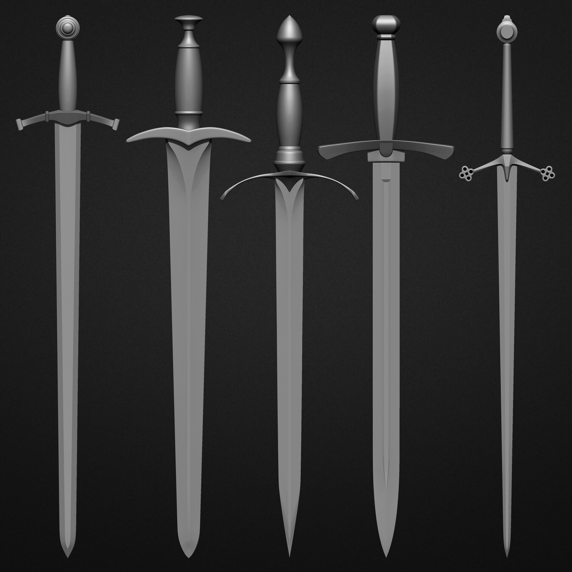 ArtStation - Pack of Swords Vol 01