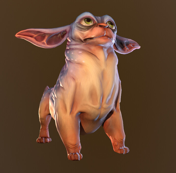 ArtStation - Korah (from sketch to final 3D render)