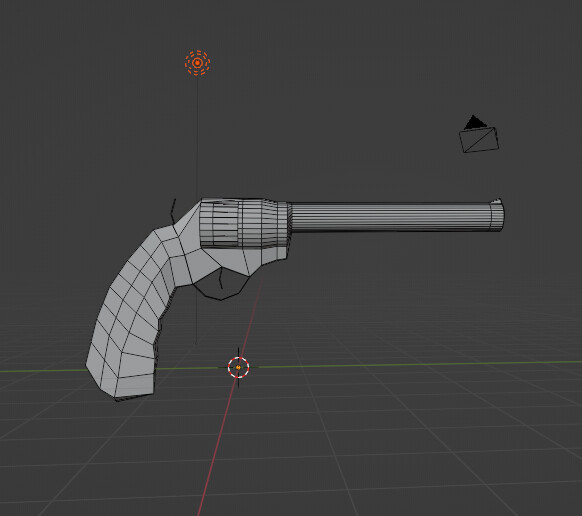 ArtStation - Revolver Gun Model