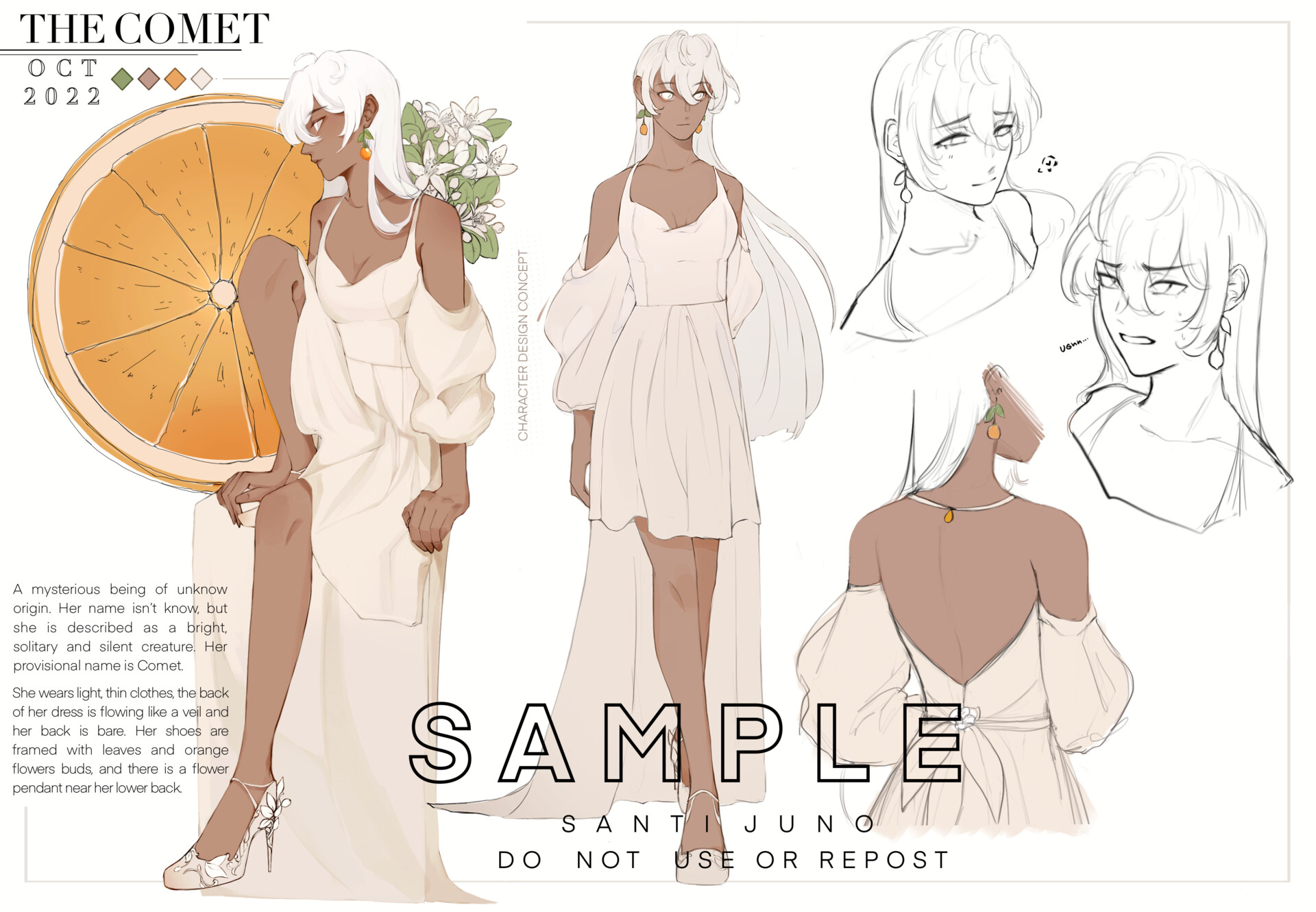 ArtStation - Comet - Character Design Concept