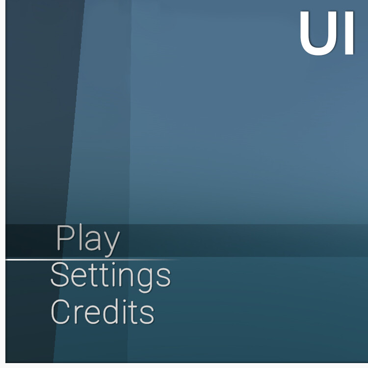ArtStation - UI Menu Showcase