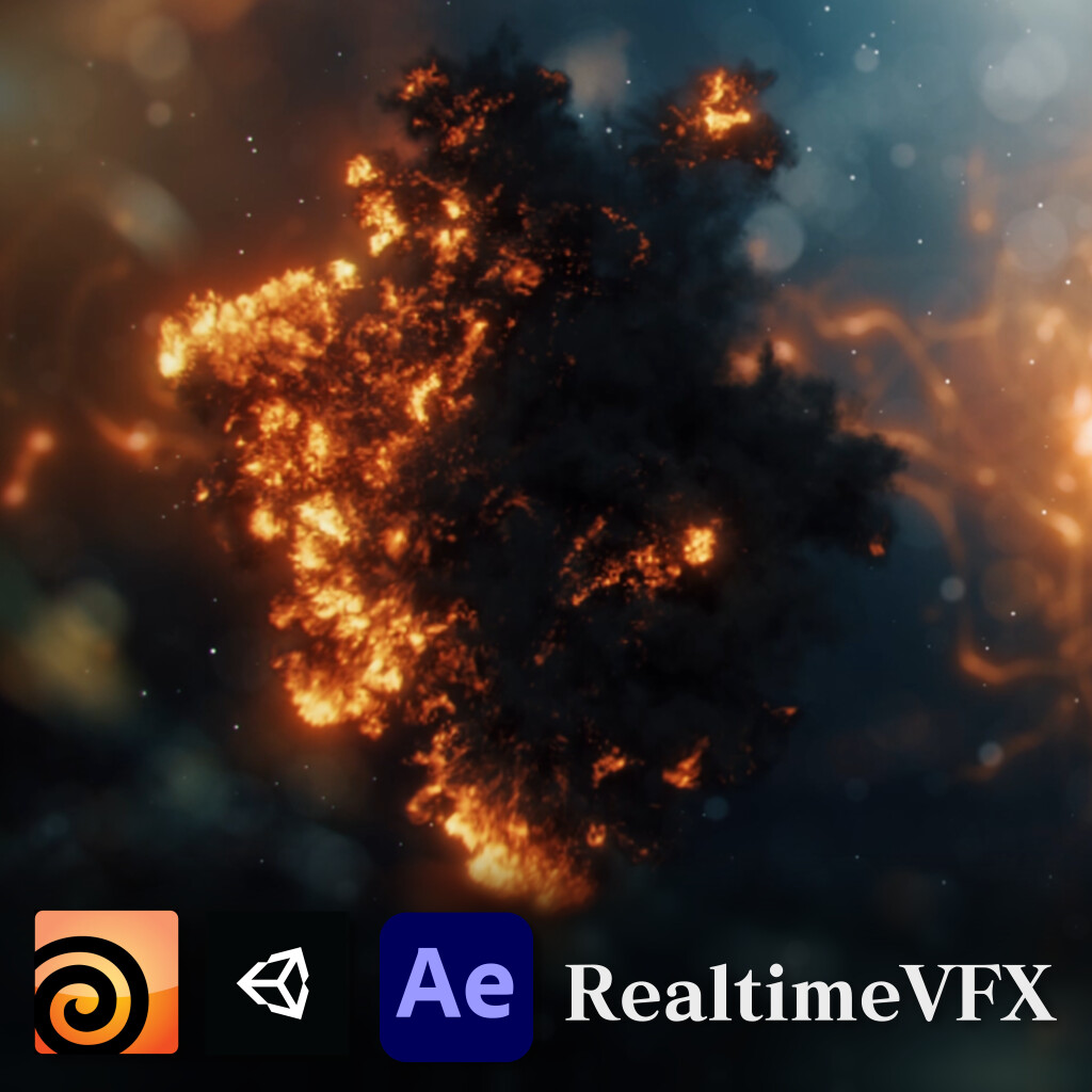 ArtStation - Shockwave explosion. Real-time VFX wip.