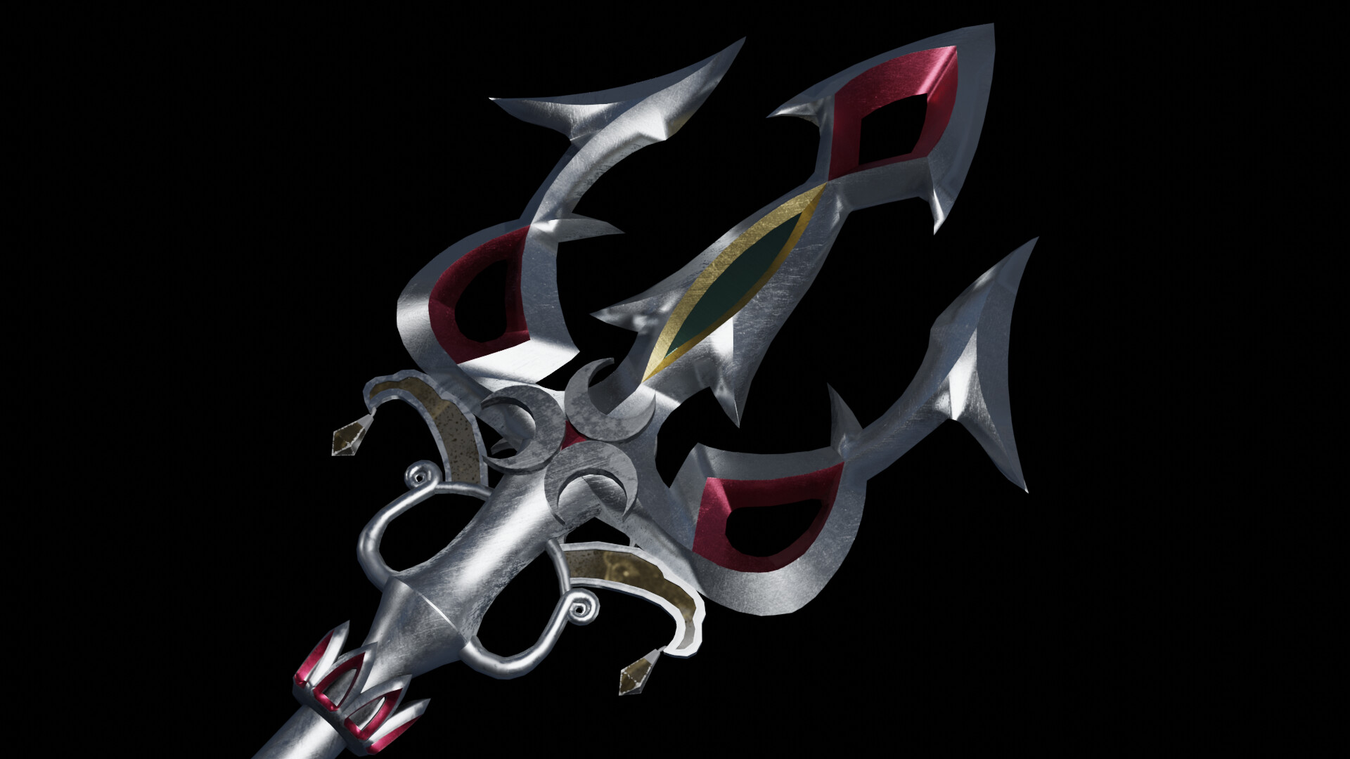 ArtStation - Mipha's Lightscale Trident