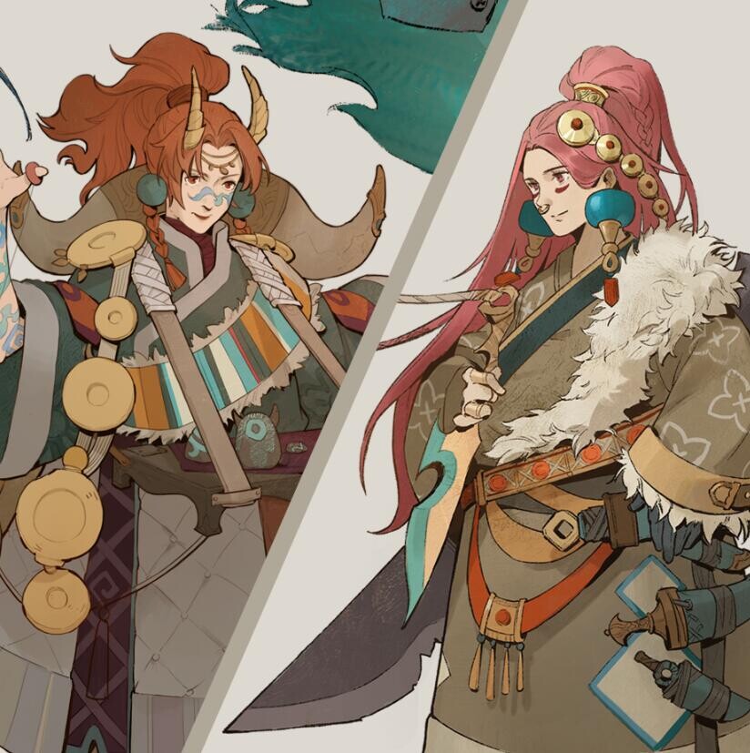 ArtStation - Twin Hunters