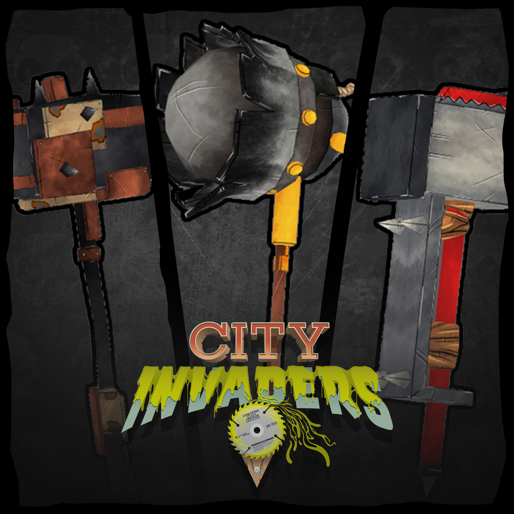 ArtStation - CityInvaders - Hammers