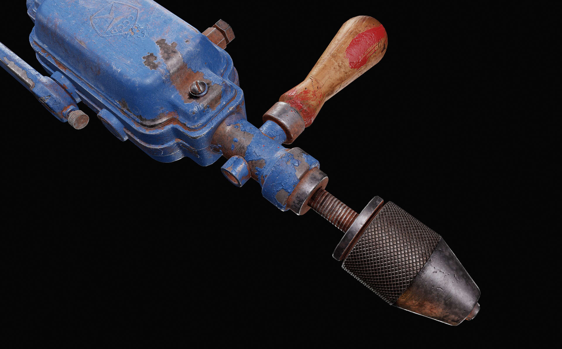 ArtStation - Old hand drill