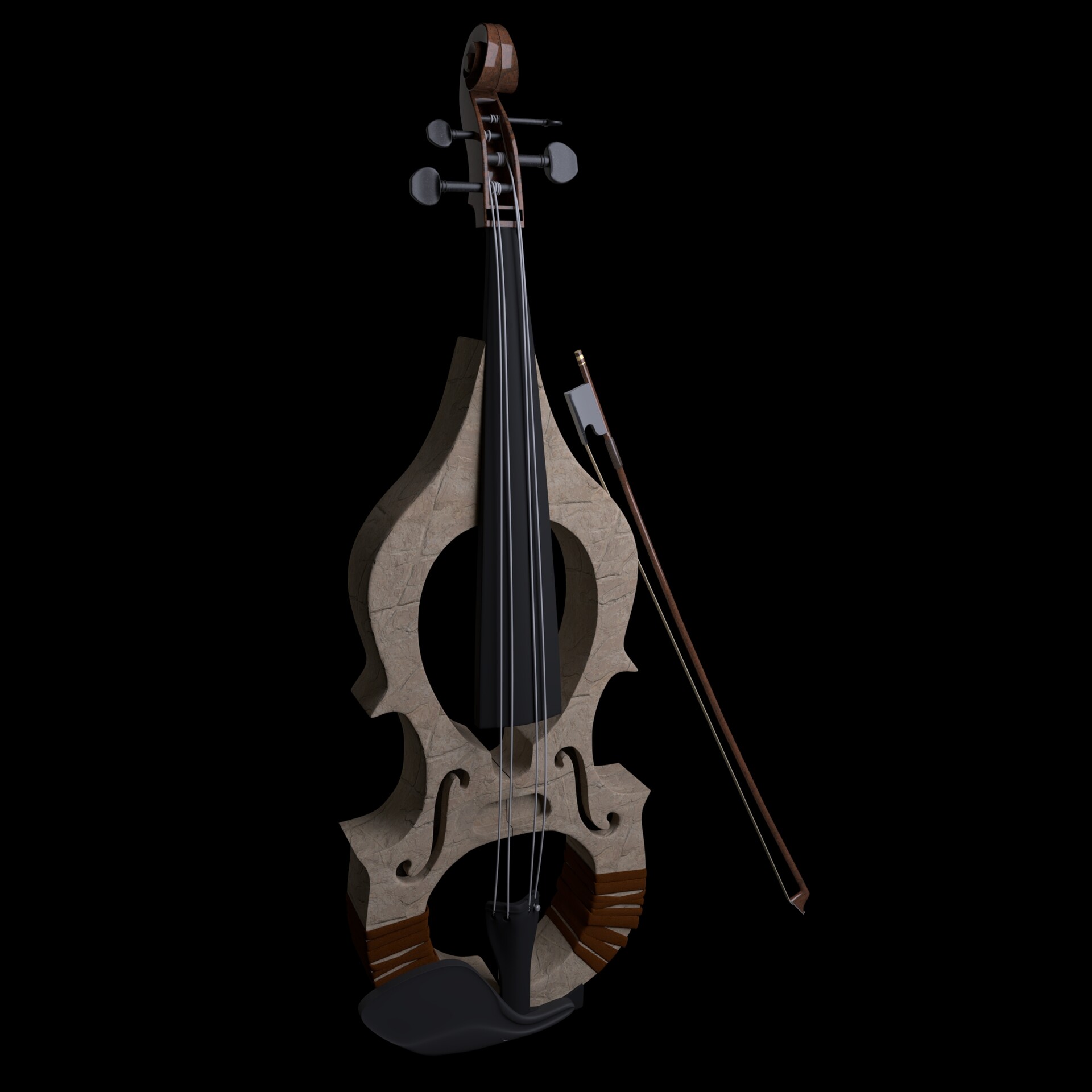 ArtStation - Stone Violin
