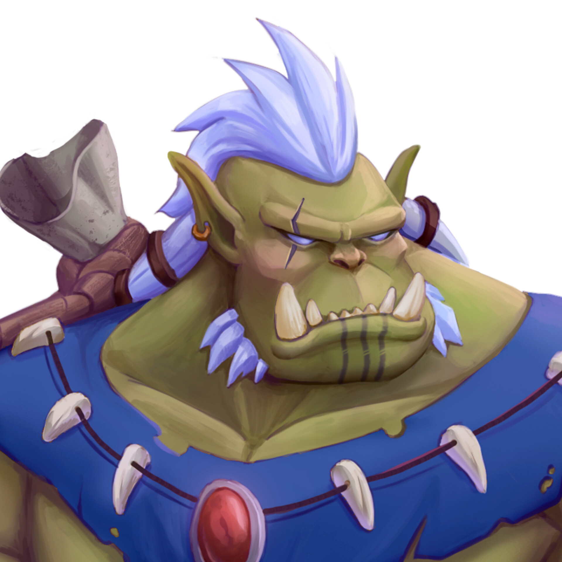 ArtStation - Orc collab