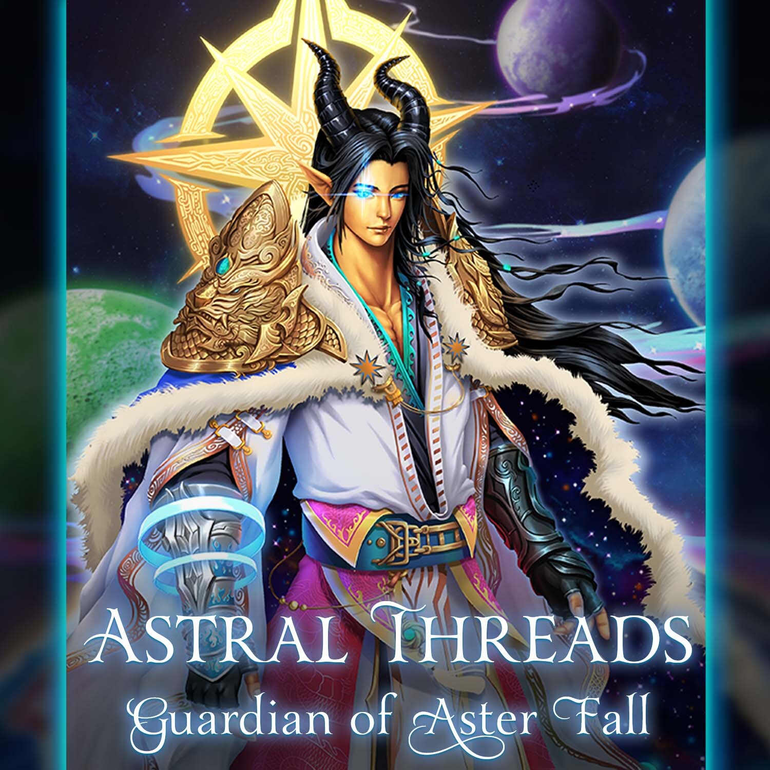 ArtStation - Astral Threads-Book Cover