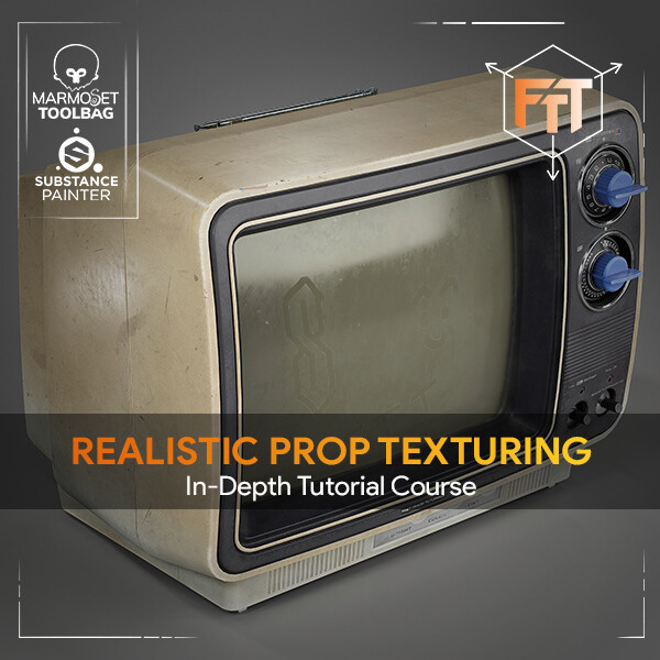 ArtStation - Realistic Prop Texturing | Tutorial End Result