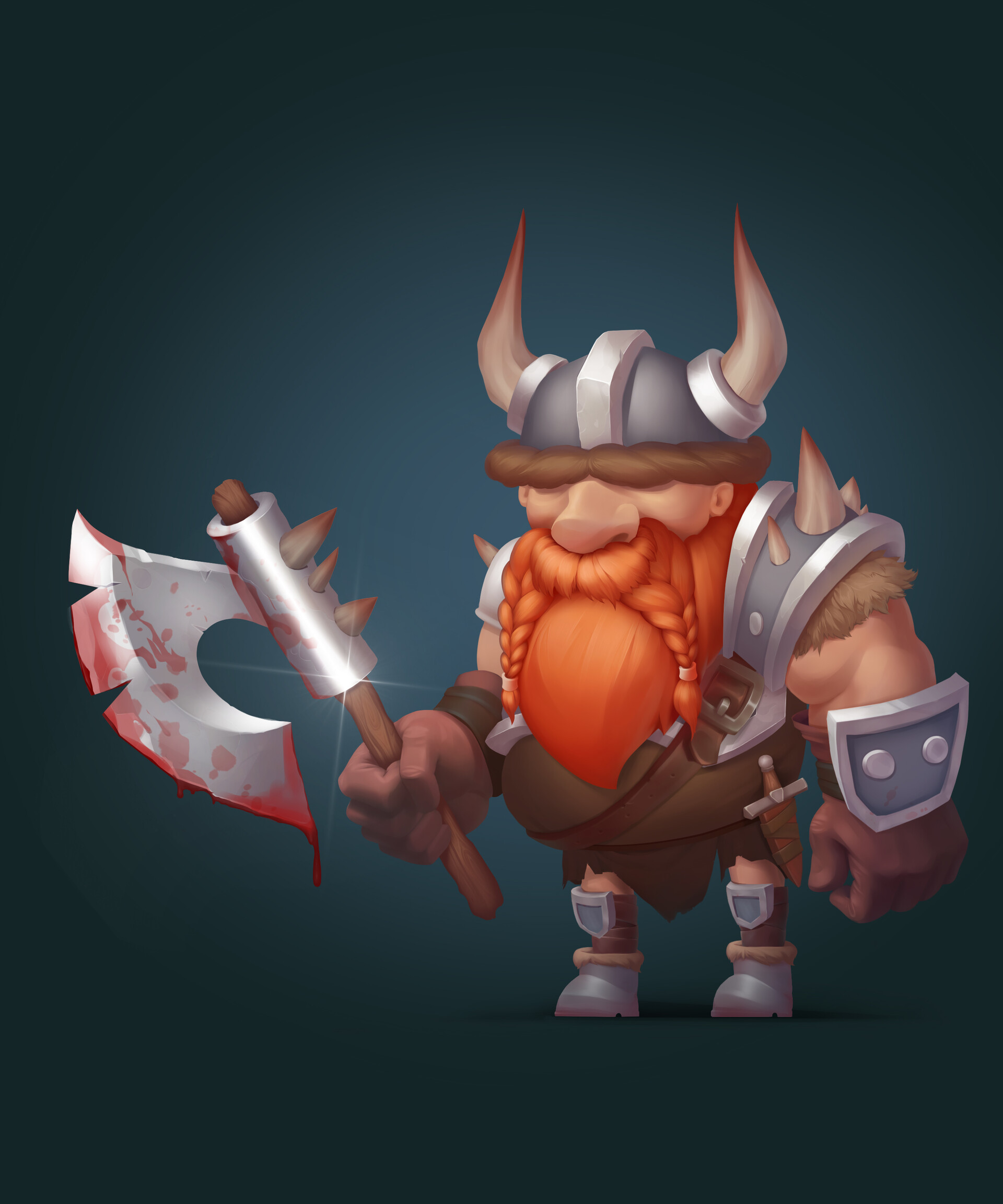 ArtStation - Dwarf Idle Animation