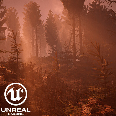 ArtStation - Apocalyptic Forest