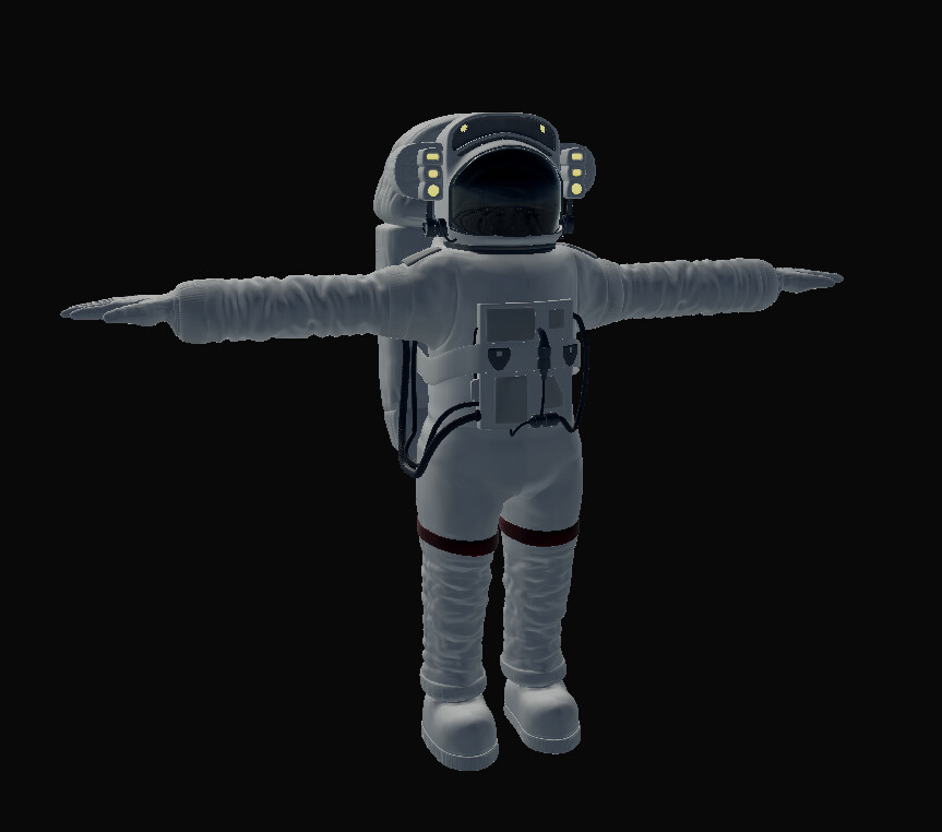 ArtStation - WIP - Astronaut