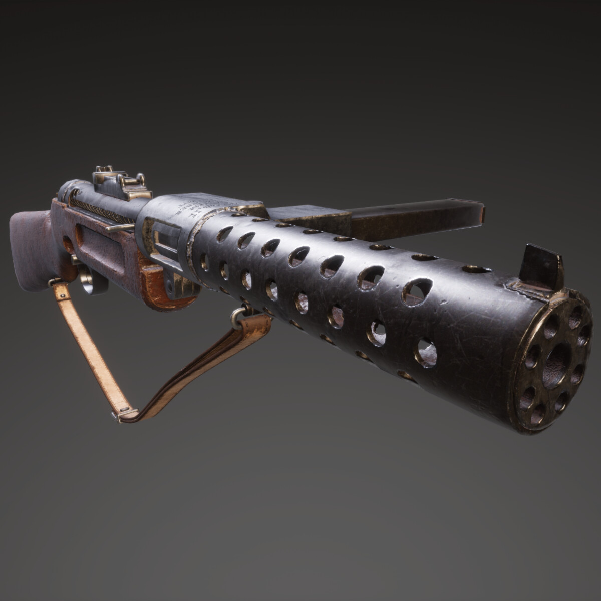 ArtStation - MP28 Game Weapon: Real-Time