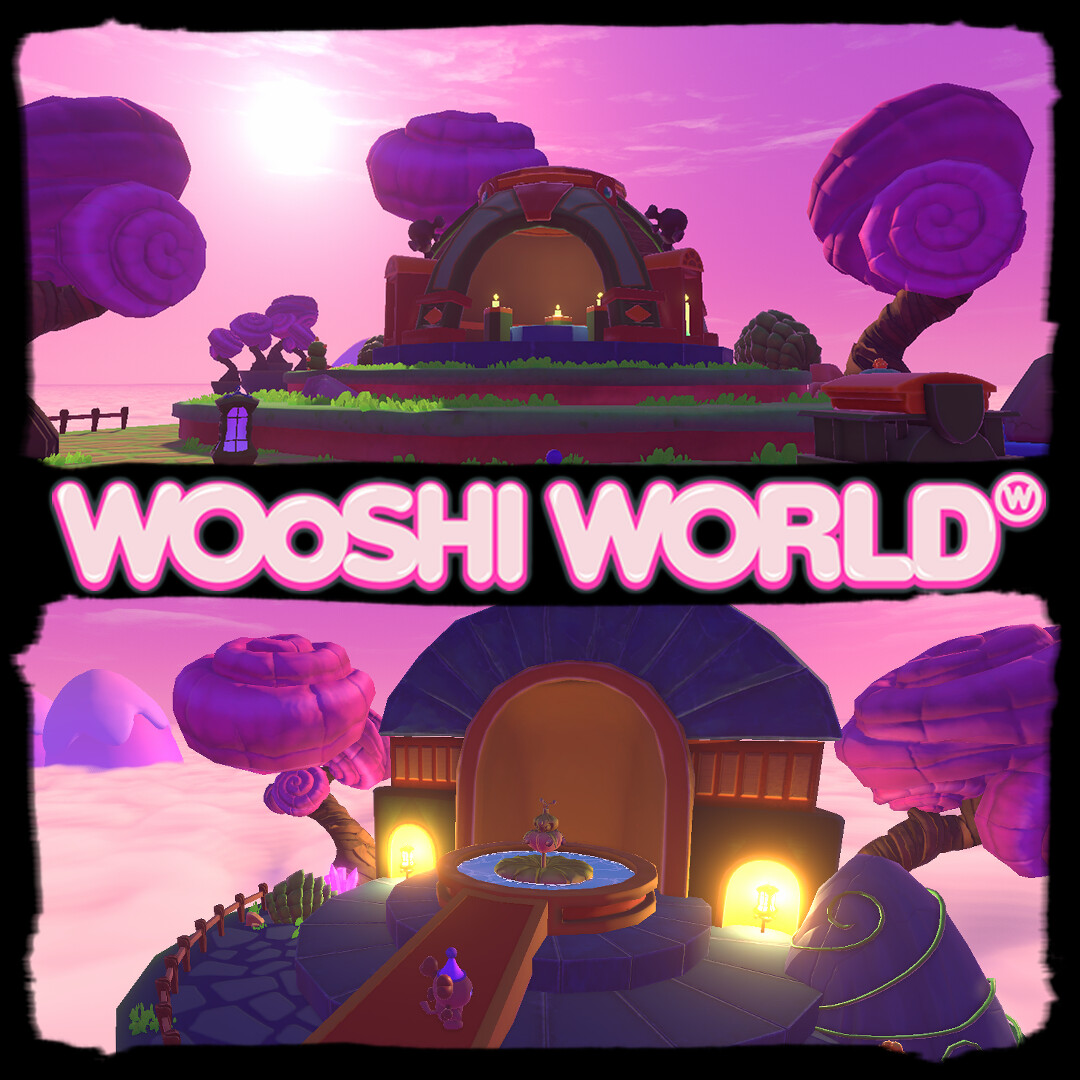 ArtStation - Gor Game - Wooshi World
