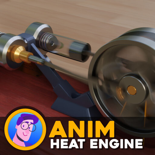ArtStation - STIRLING ENGINE - ANIMATION