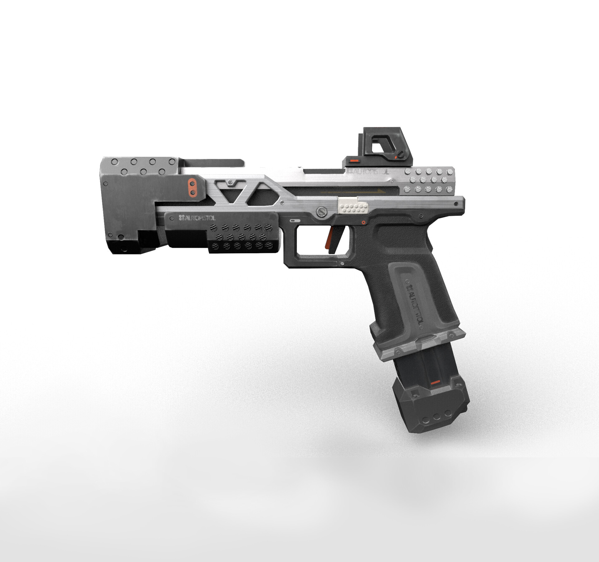 ArtStation - RE-45 Weapon Study