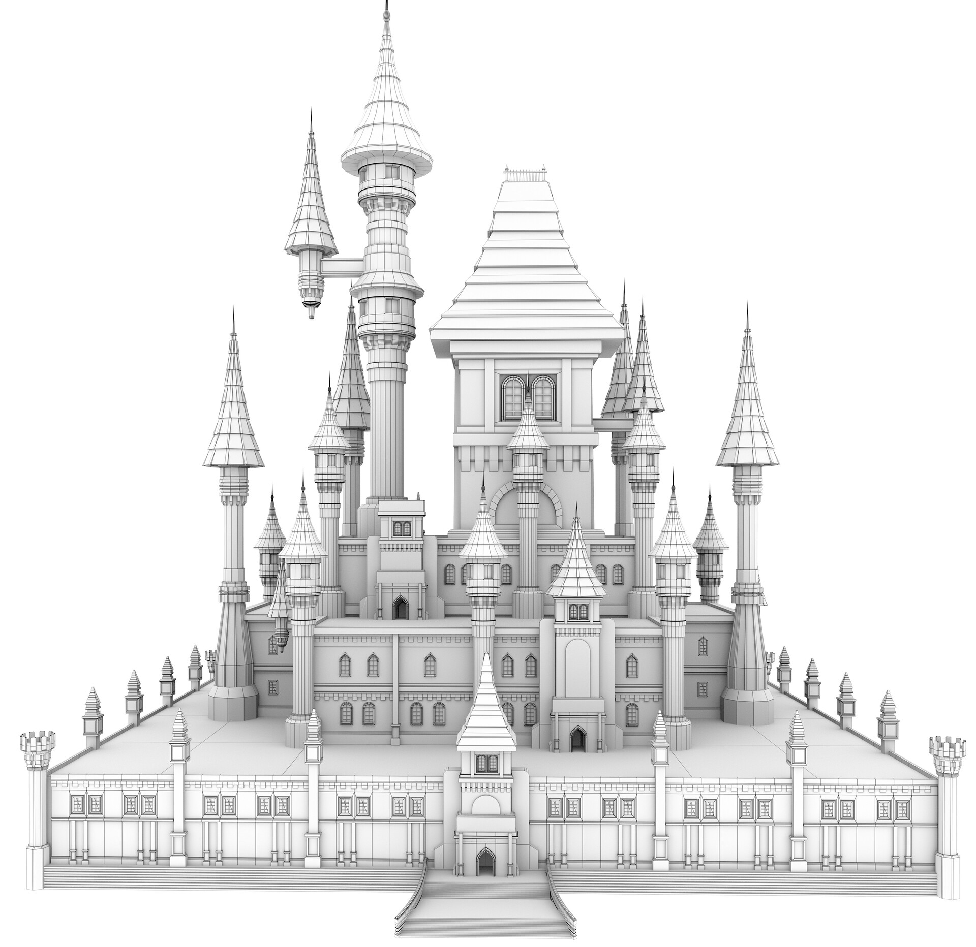 ArtStation - Modelling : Castle