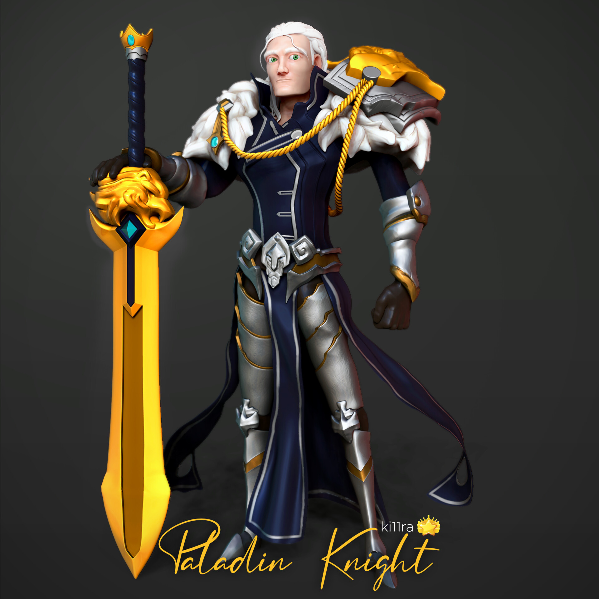 ArtStation - Paladin Knight