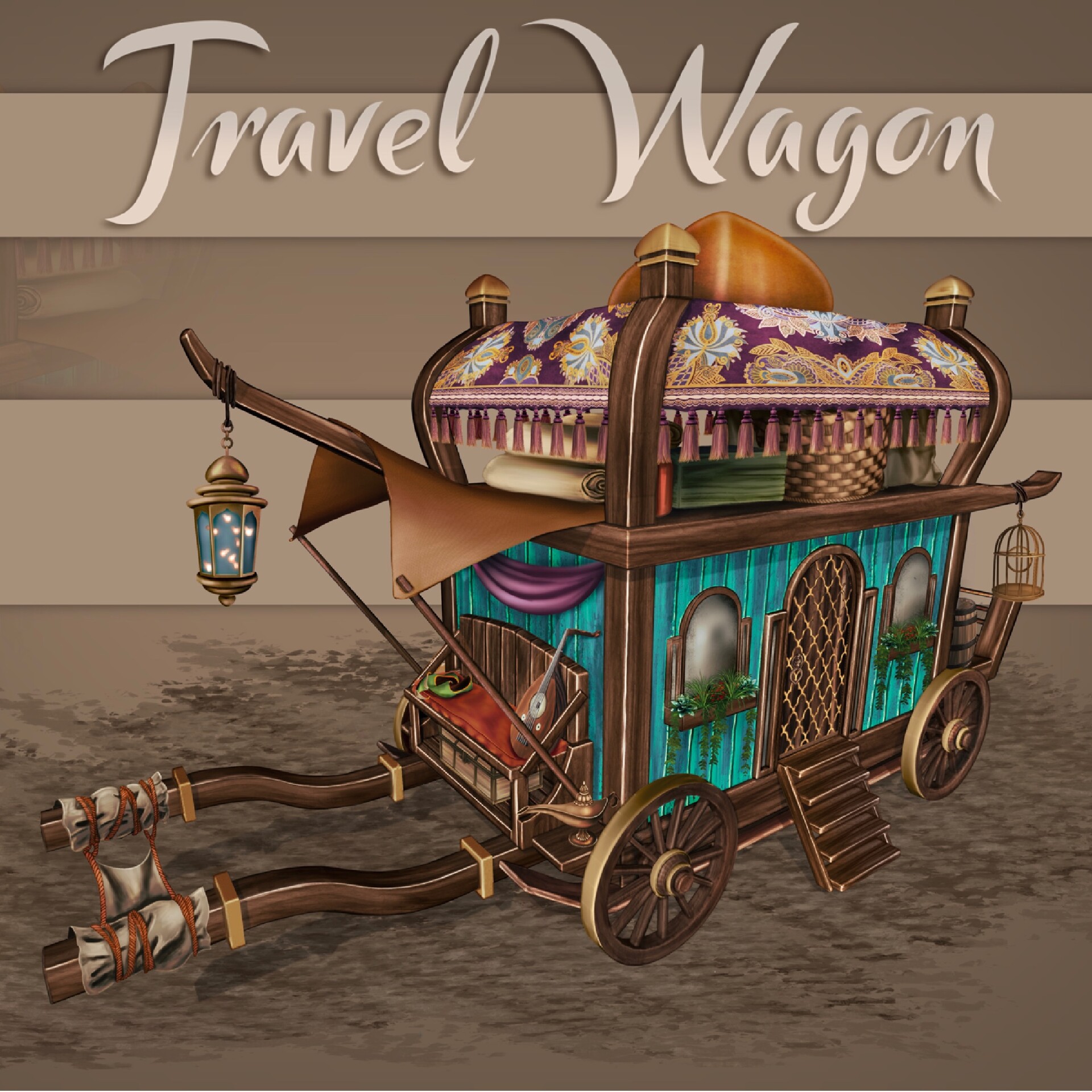 ArtStation - Travel Wagon