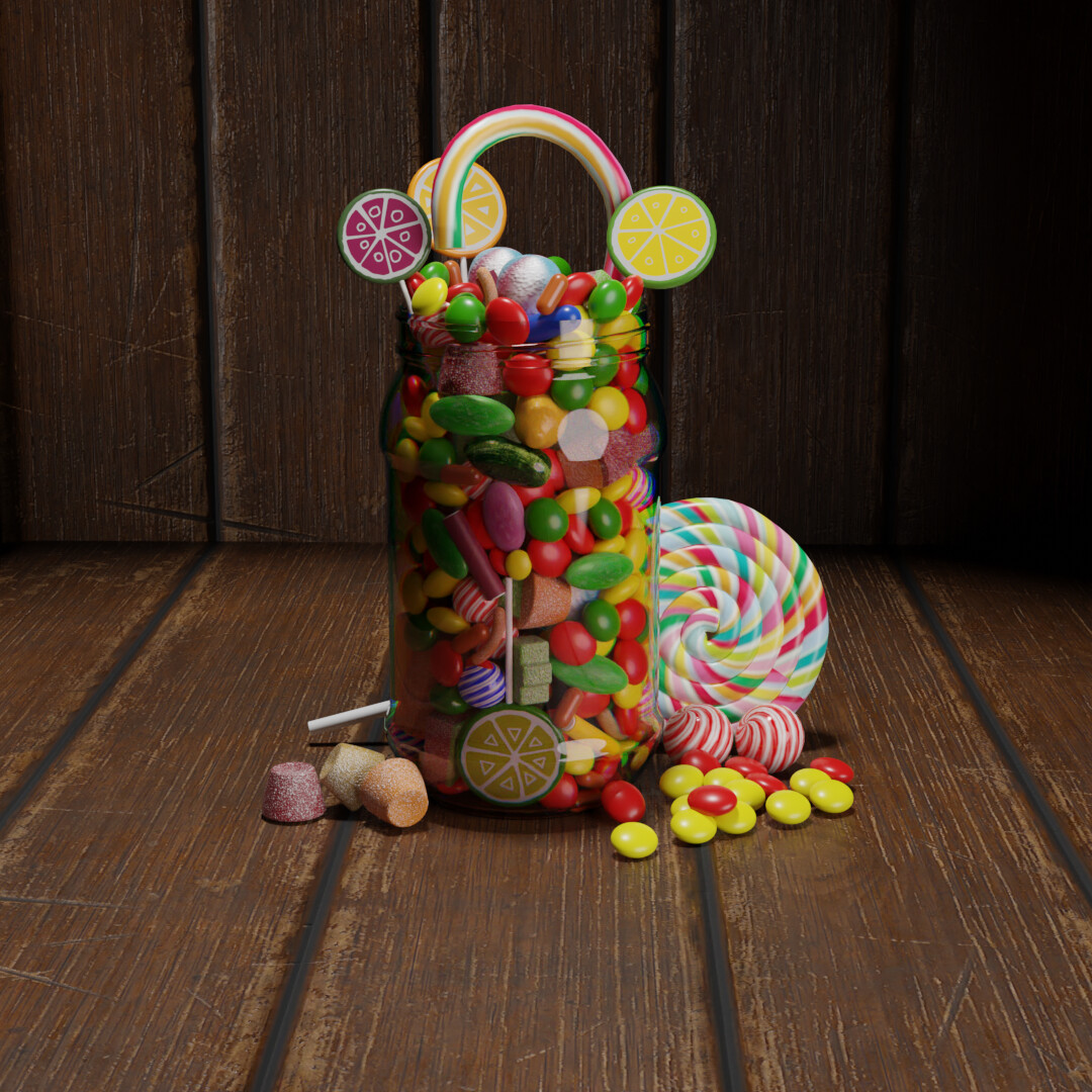 ArtStation - Candy jar