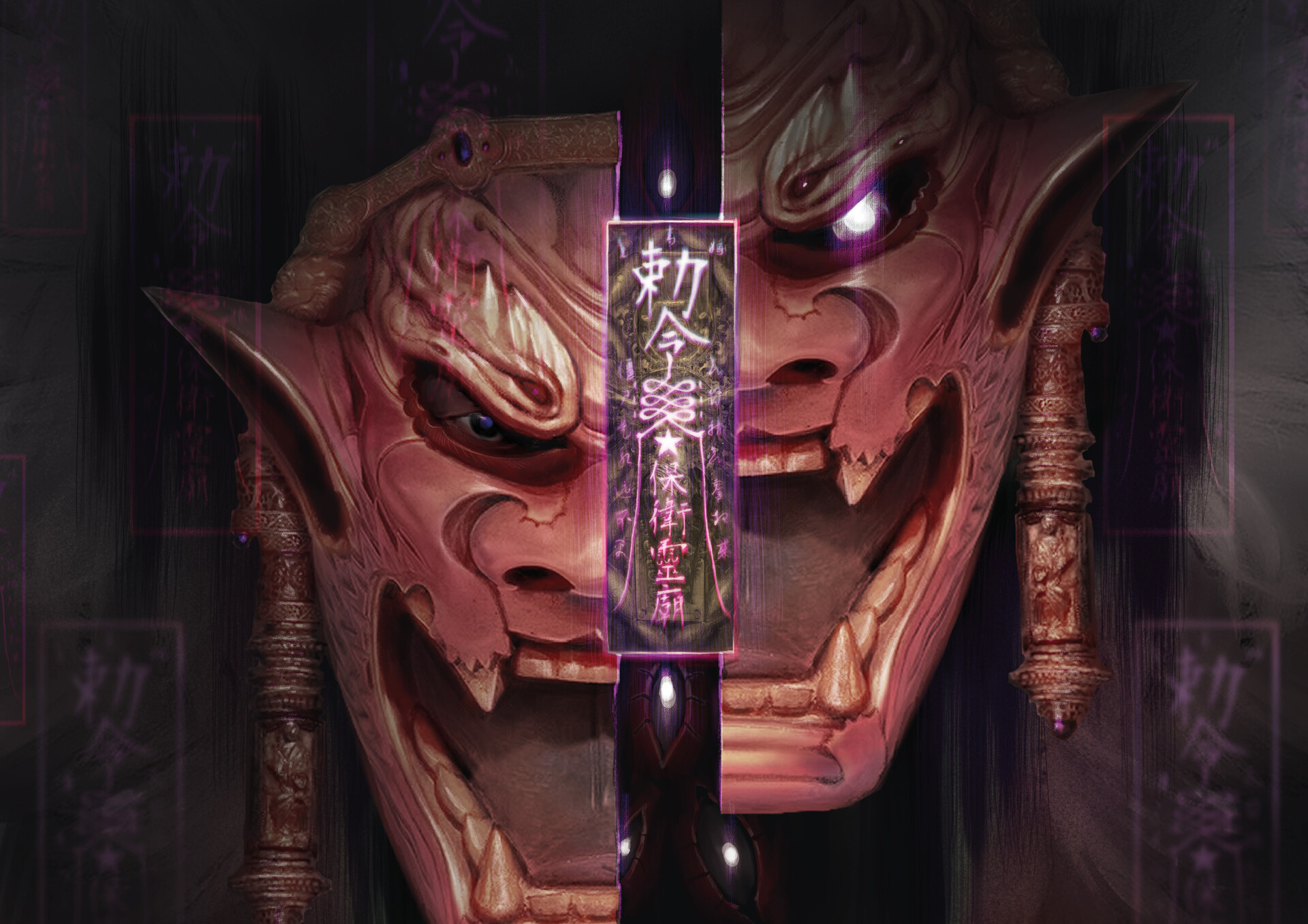 ArtStation - Masks of the Cursed