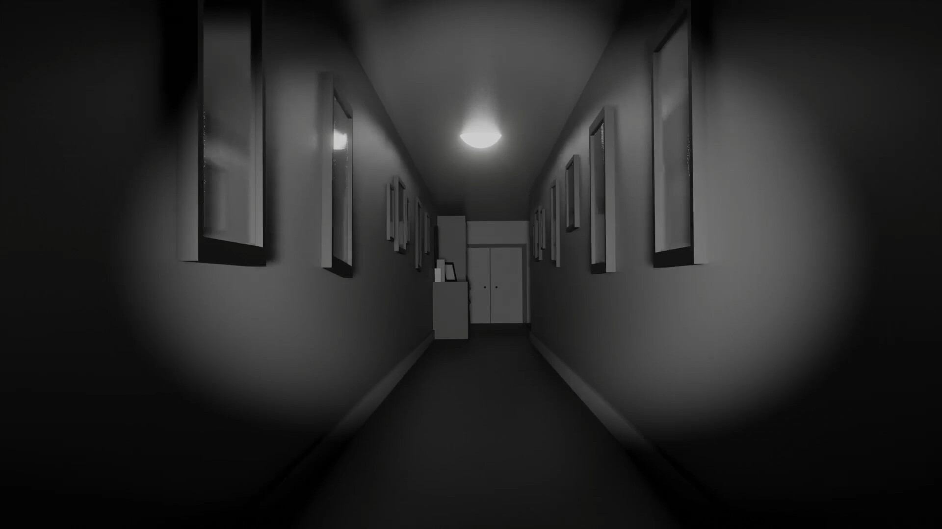 ArtStation - Test Render - Hallway Scene