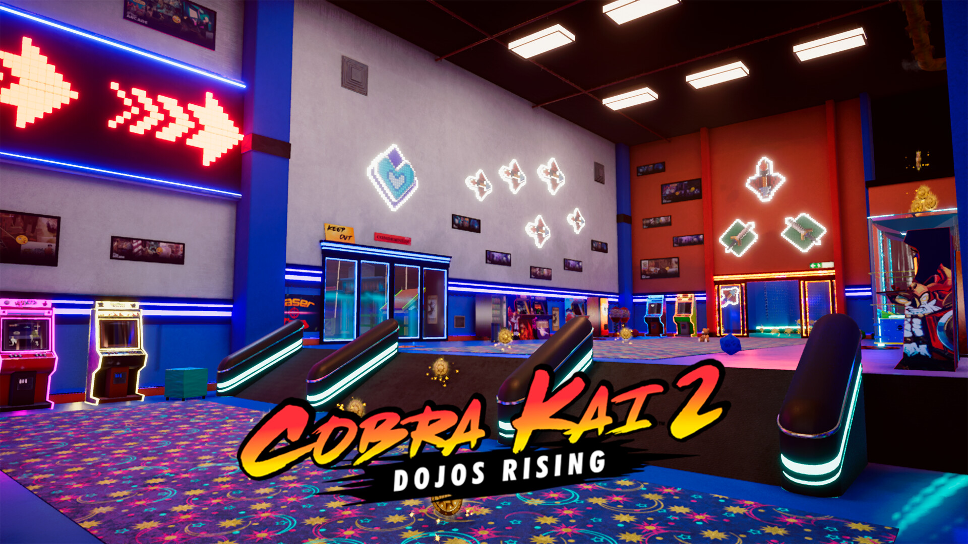 ArtStation - Cobra Kai 2 - Dojo's Rising: Arcade & Minigolf