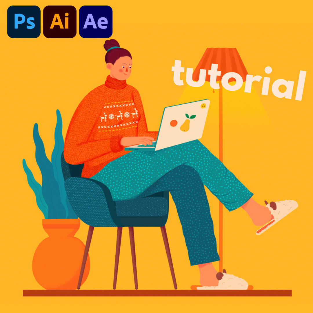 ArtStation - Illustration in Photoshop and Illustrator | Animation in ...