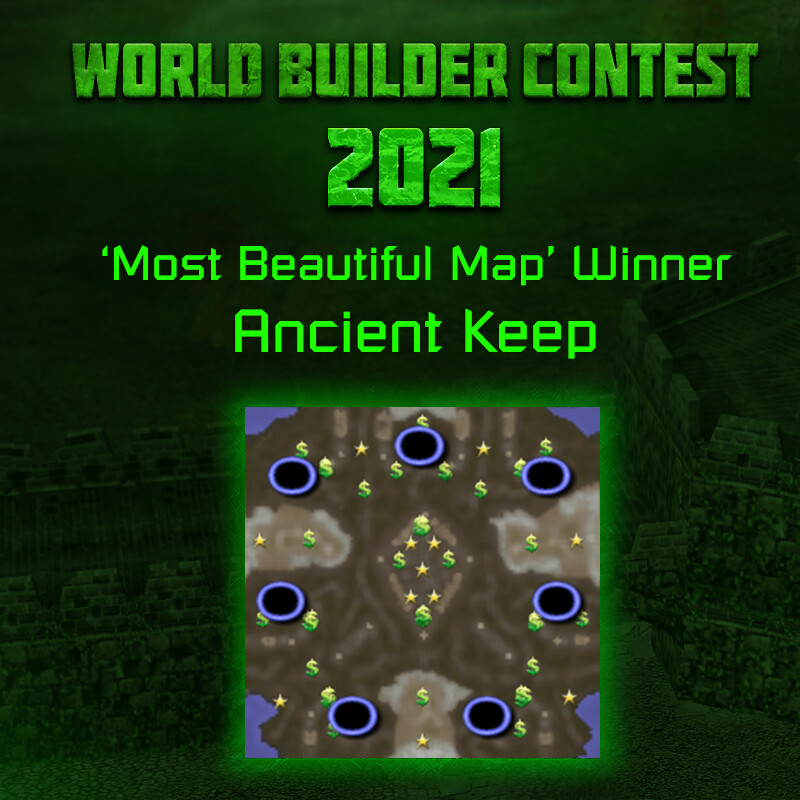ArtStation - WBC 2021 'Most Beautiful Map' - Ancient Keep