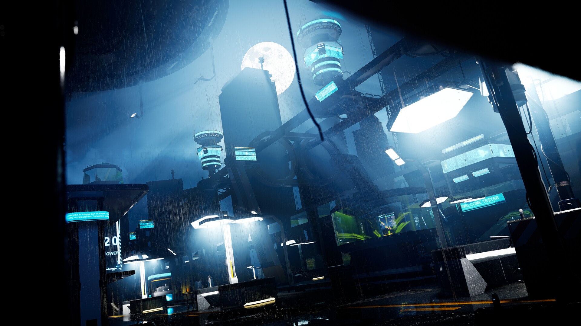 ArtStation - Hi-tech City | Environment