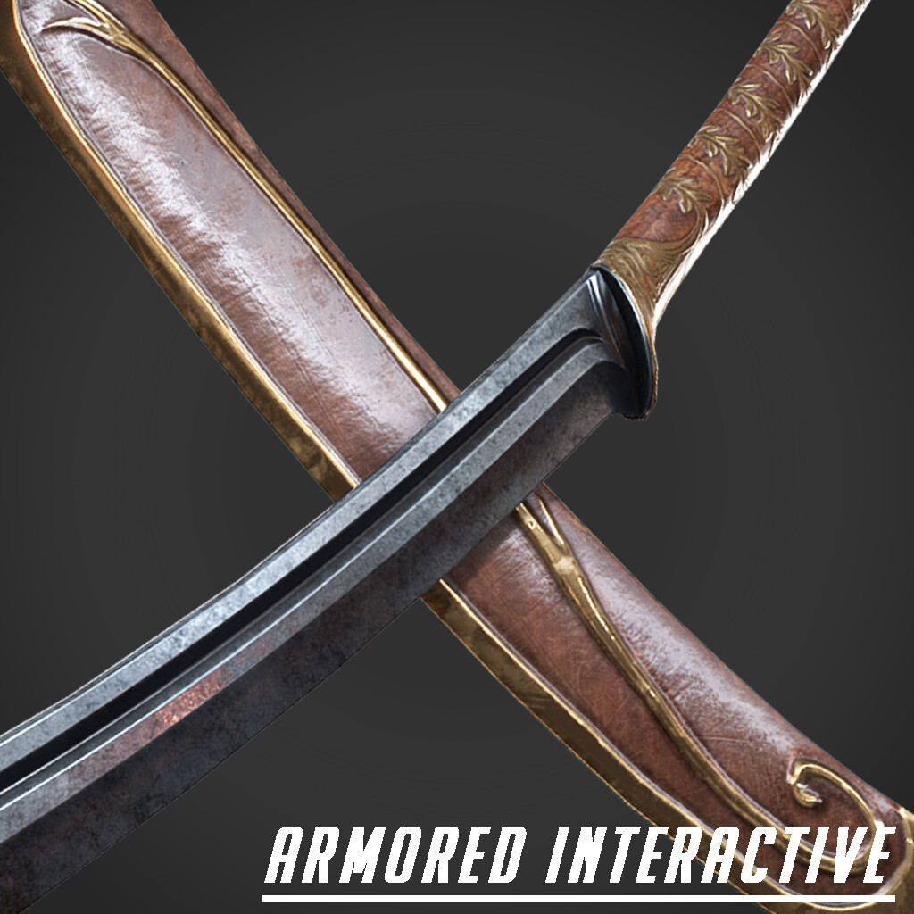 ArtStation - Elven Glaive_LOTR Conquest Reimagined