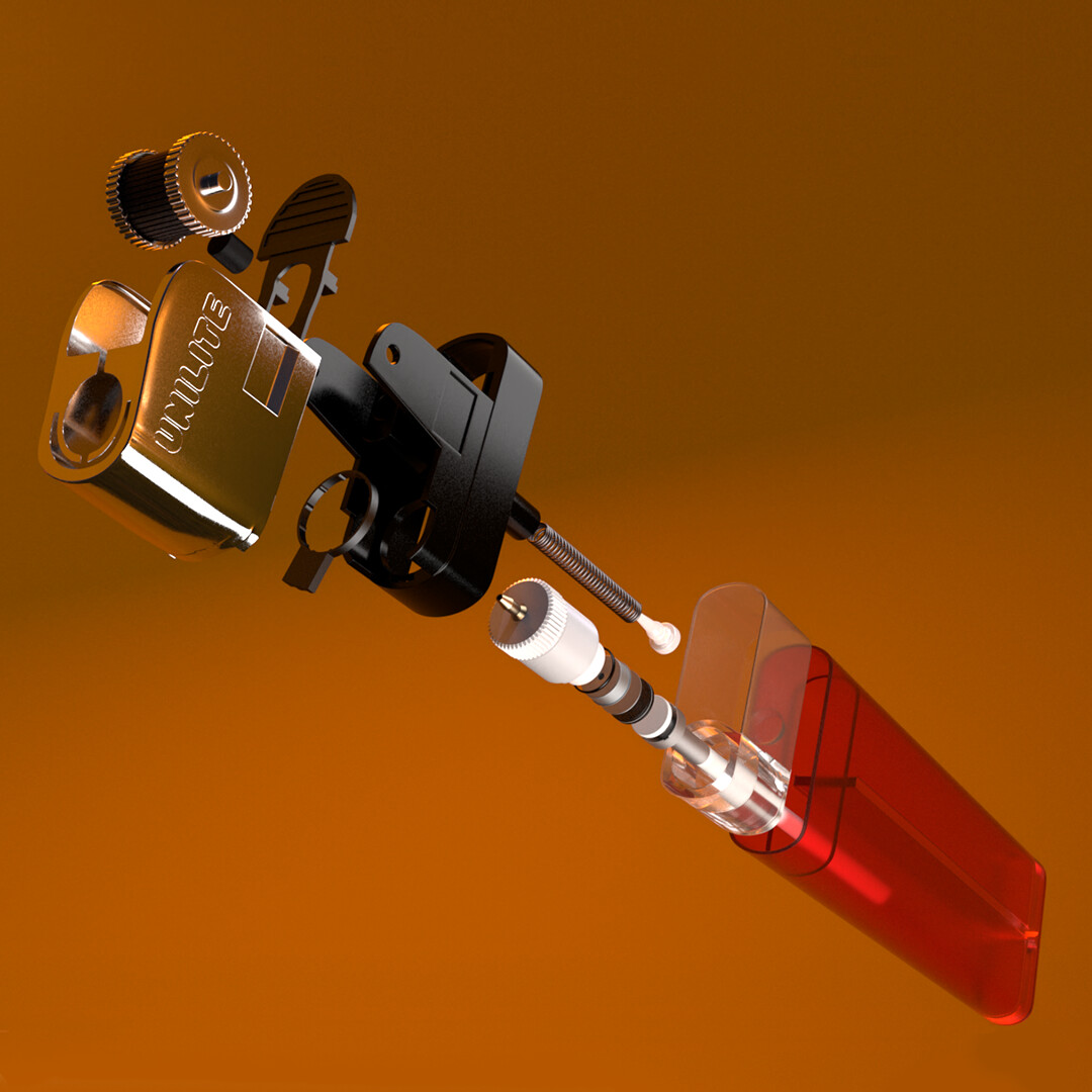 ArtStation - Lighter - modeling