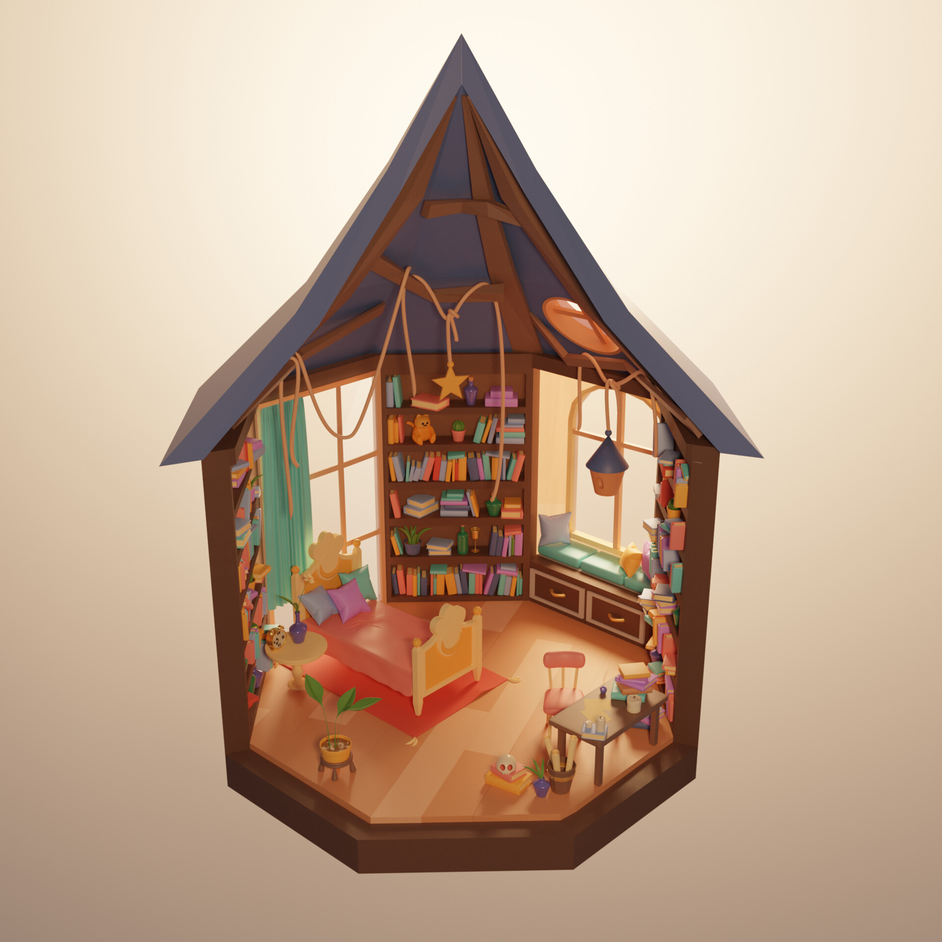 ArtStation - 3D House